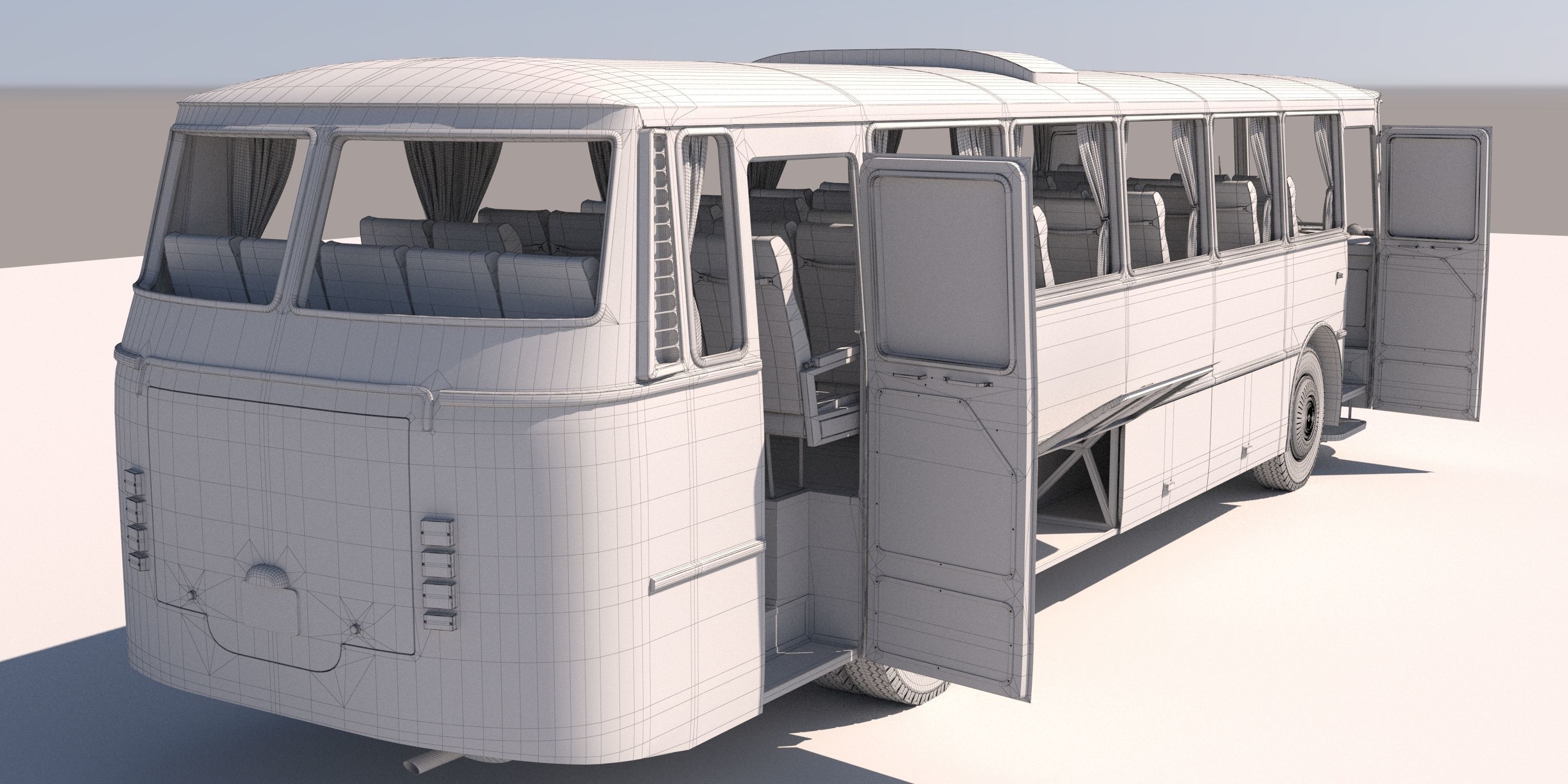 LAZ 699R 1979 3D model | CGTrader