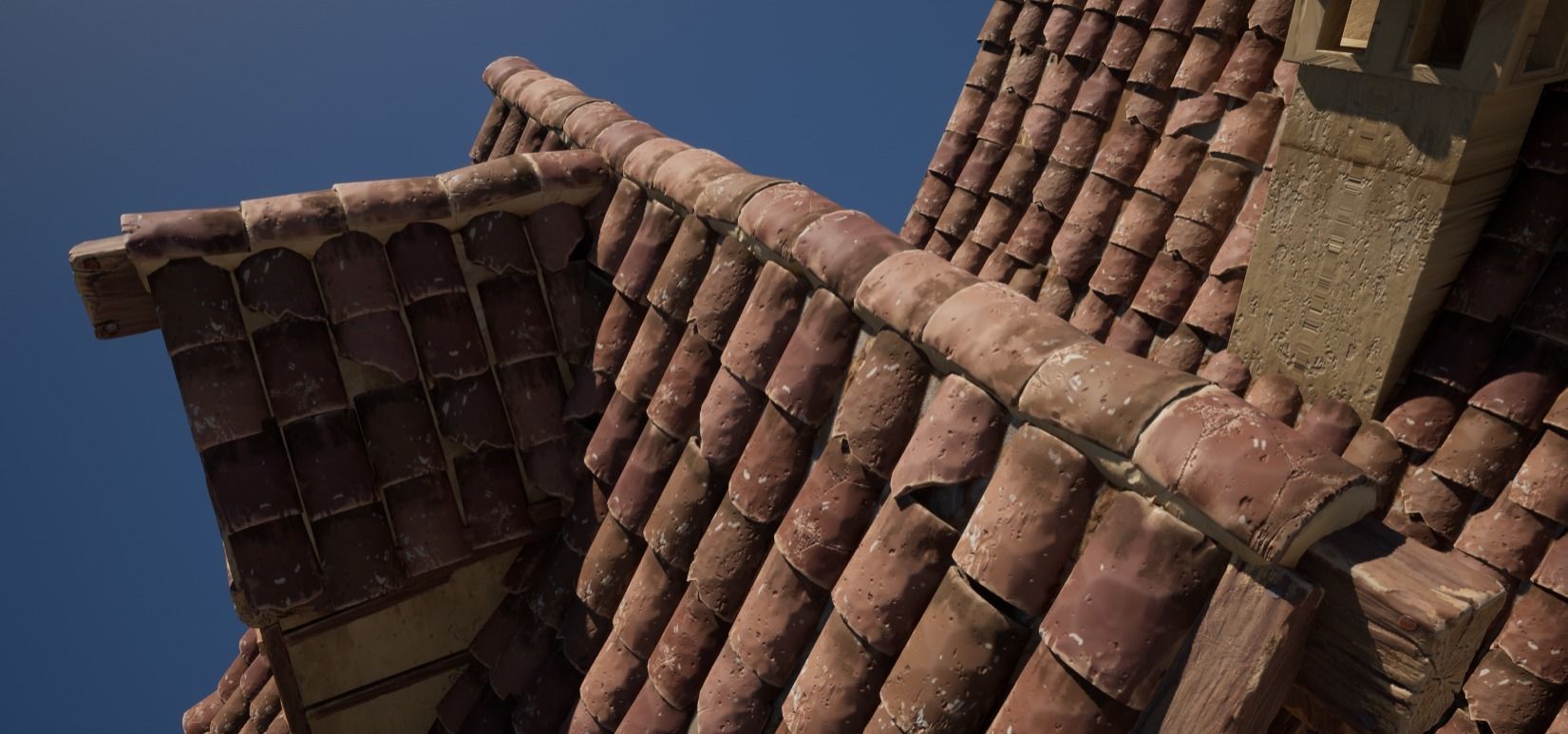 3D model Roof Tiles Kit VR / AR / low-poly | CGTrader