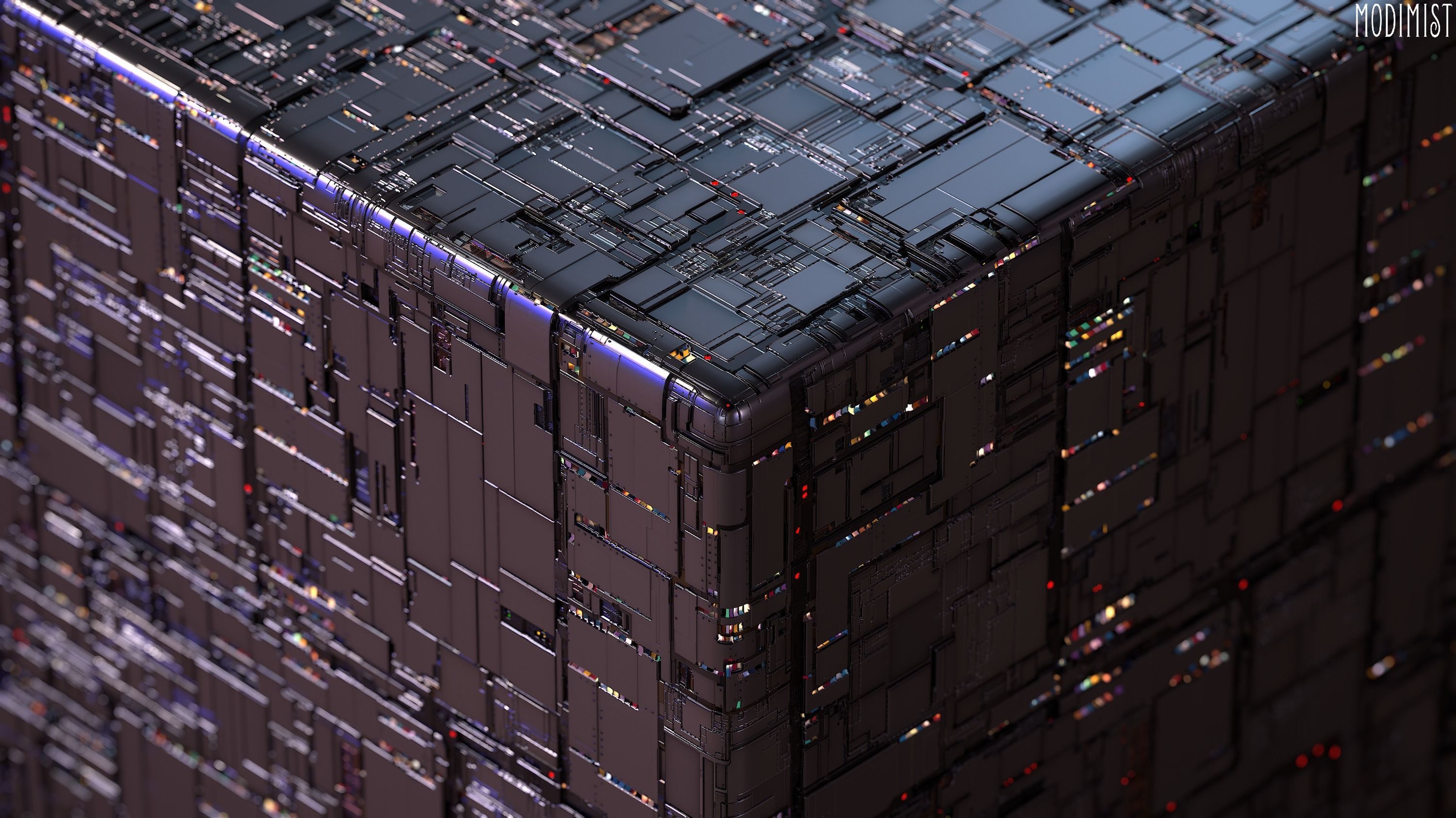 Procedural Sci-fi Material Generator Texture | CGTrader