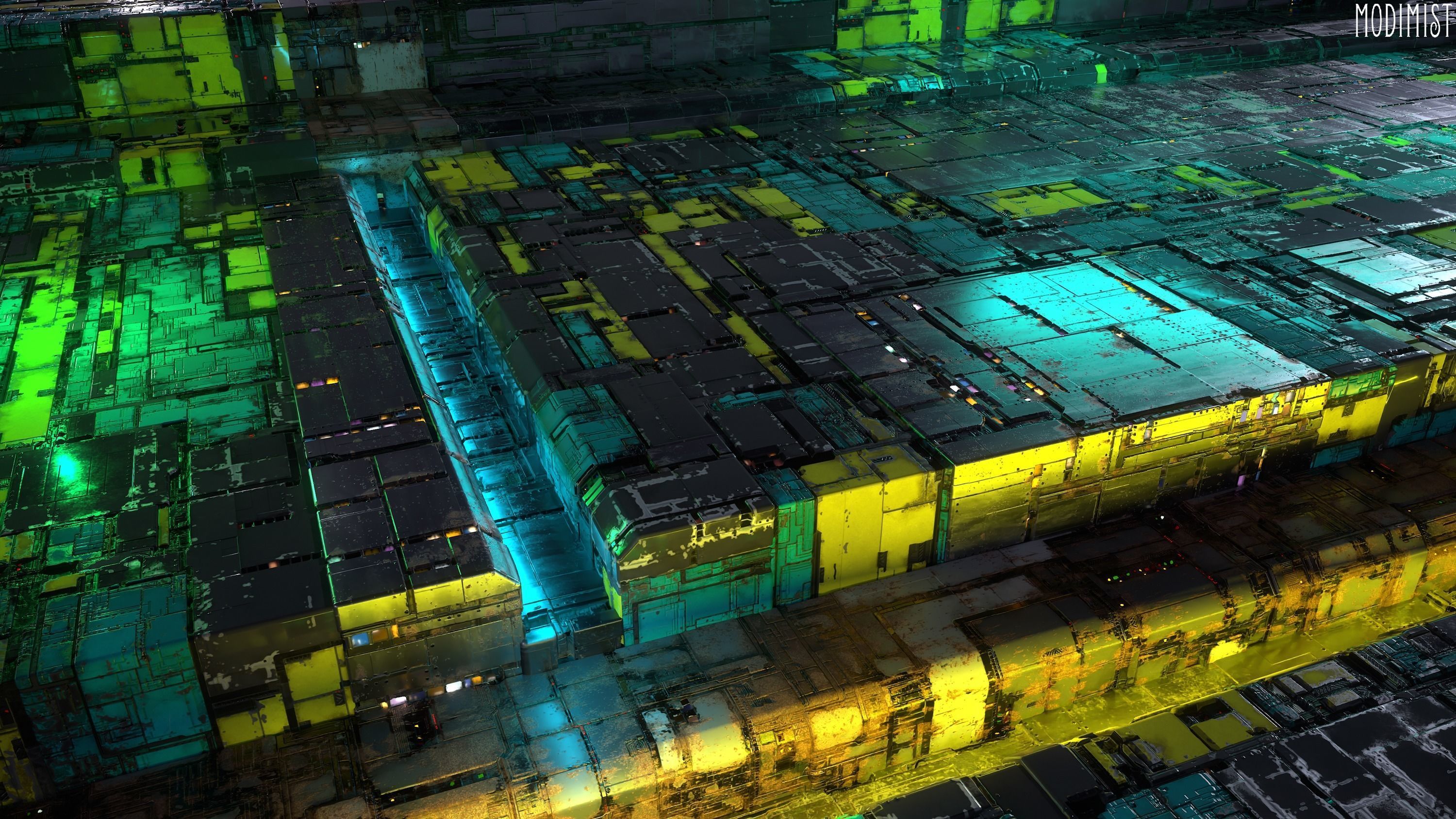 Procedural Sci-fi Material Generator Texture | CGTrader