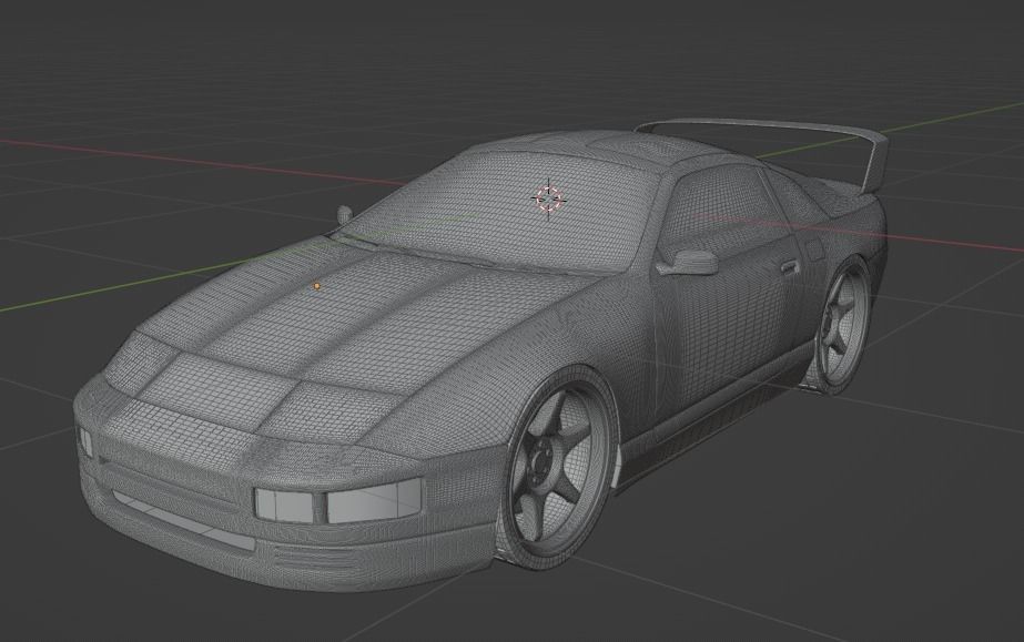 Nissan 300ZX free 3D model | CGTrader