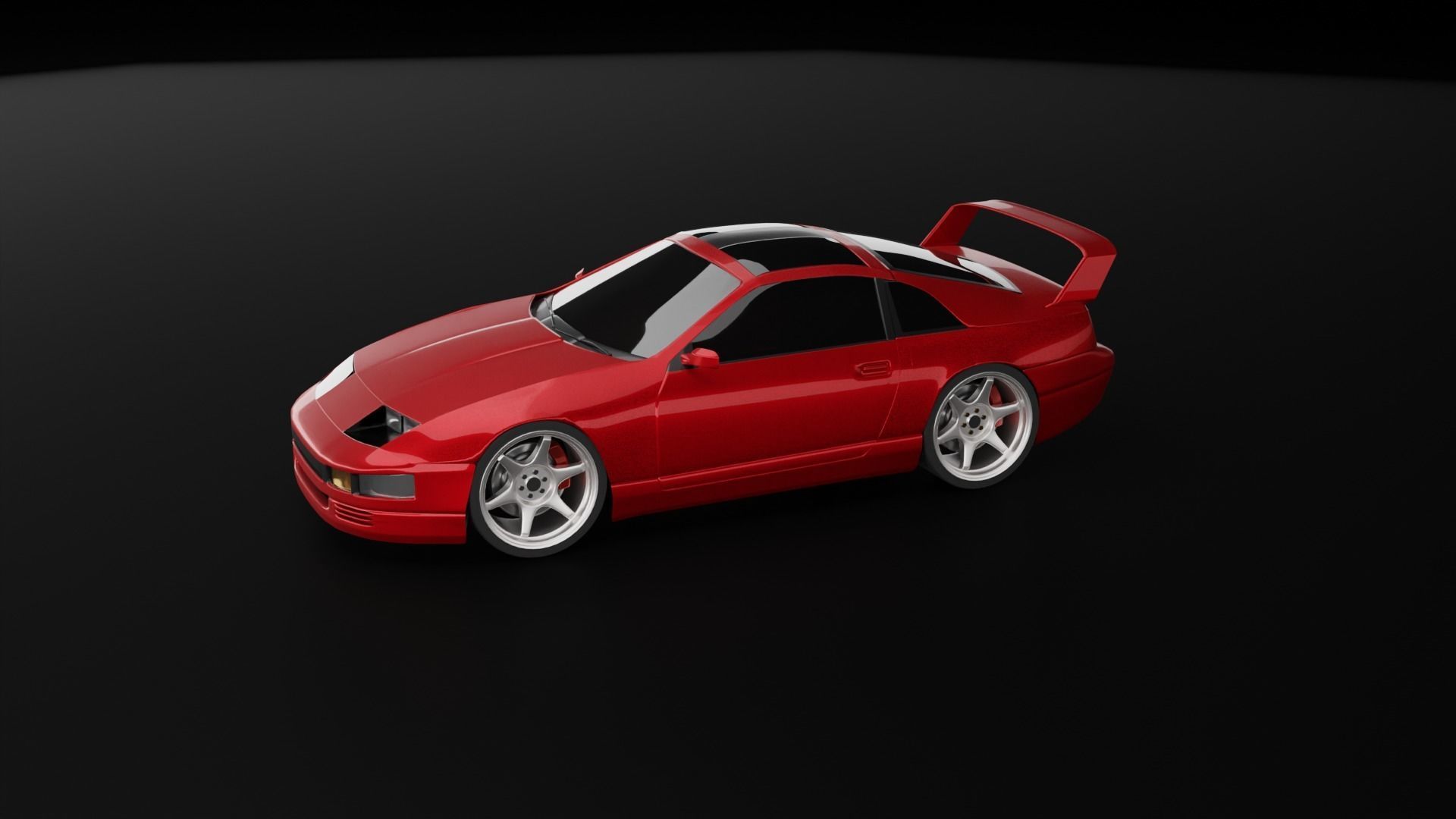 Nissan 300ZX free 3D model | CGTrader
