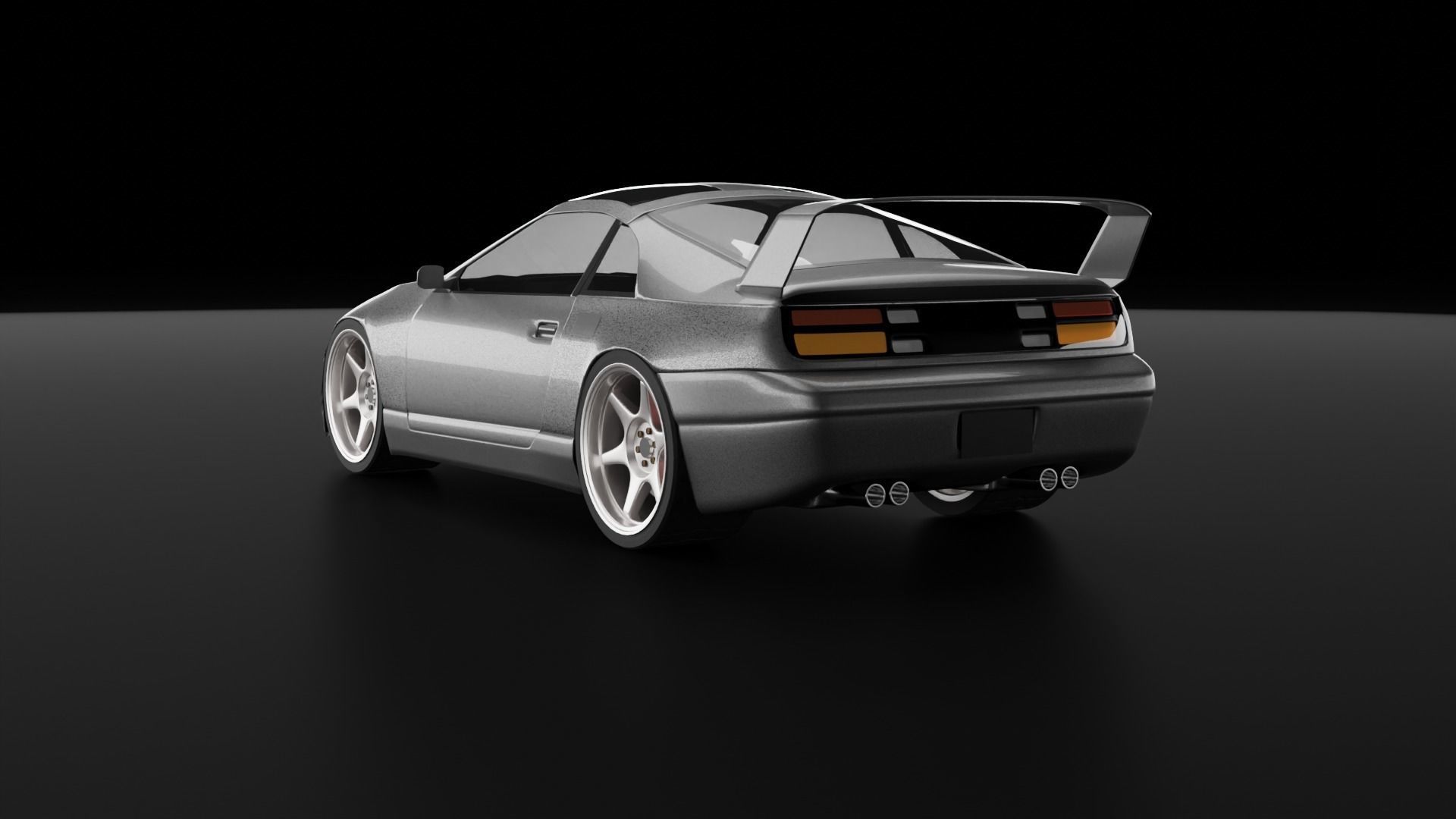 Nissan 300ZX free 3D model | CGTrader