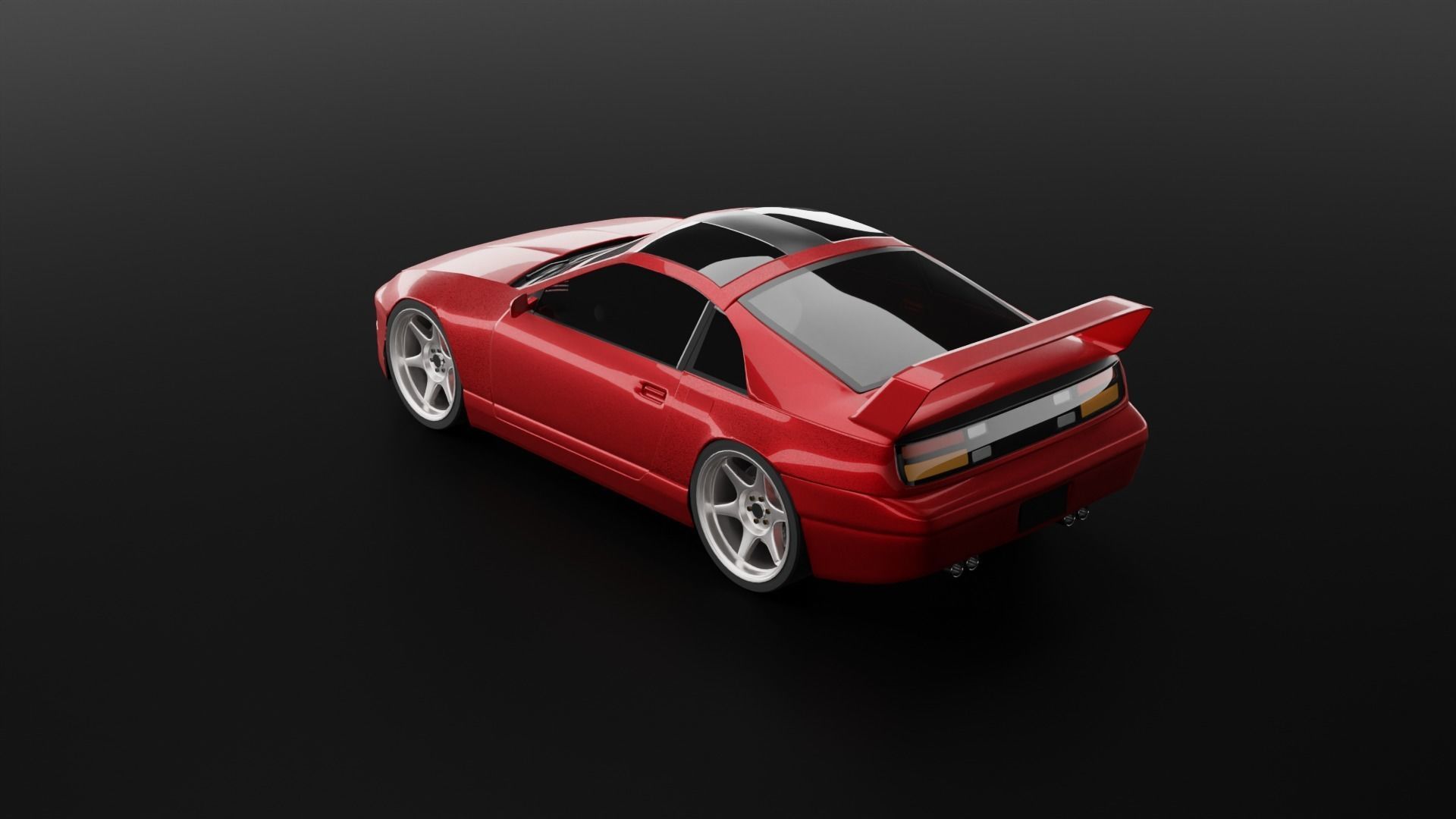 Nissan 300ZX free 3D model | CGTrader