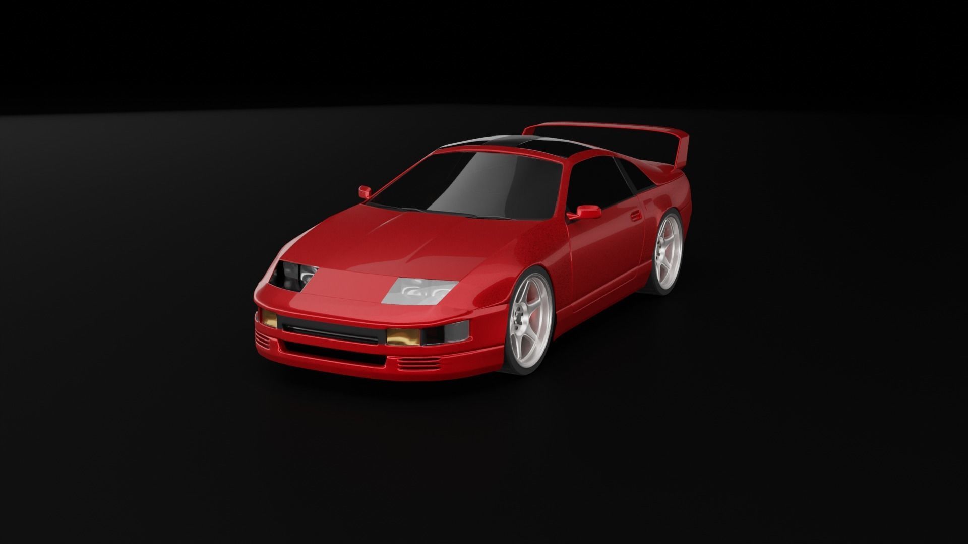 Nissan 300ZX free 3D model | CGTrader