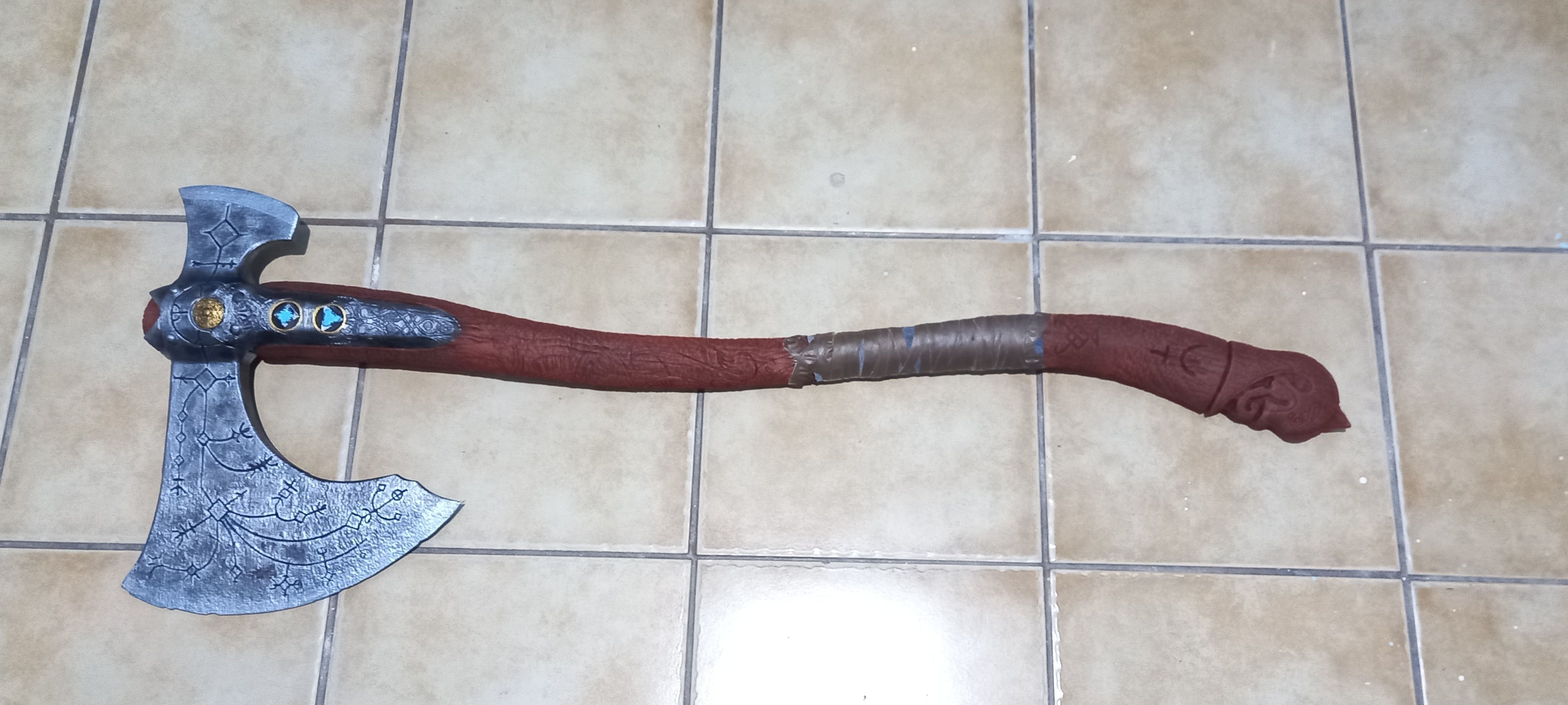 God of War leviathan axe 3D model 3D printable | CGTrader