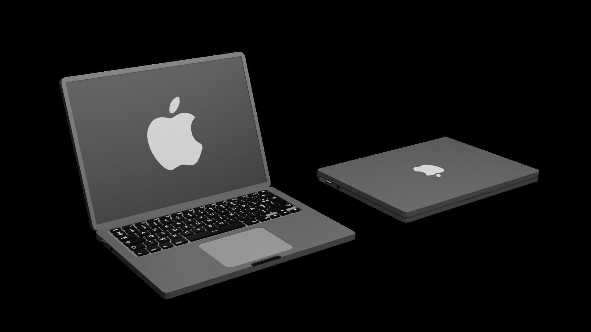 APPLE AZERTY free 3D model | CGTrader