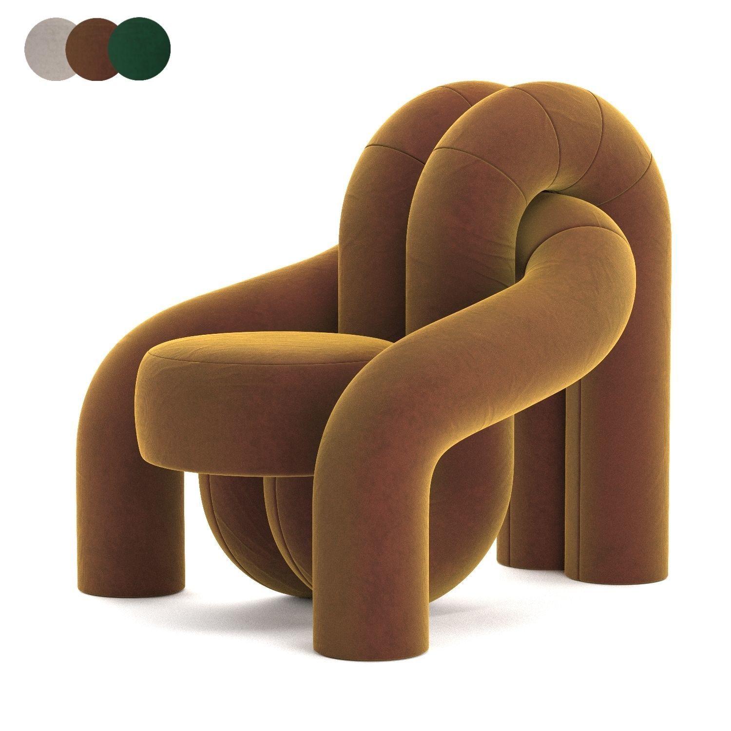 3D model Tangled Chair VR / AR / low-poly | CGTrader