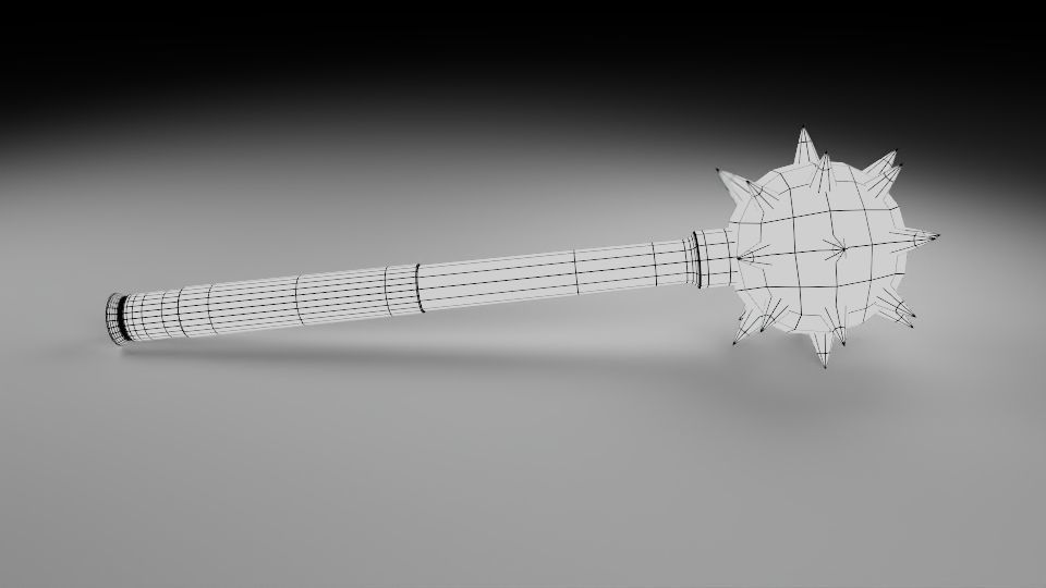 3D model Unique medieval maces pack VR / AR / low-poly | CGTrader
