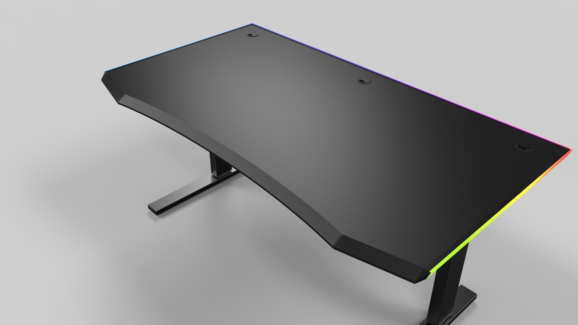GAMING DESK-RGB-A-3D model 3D model | CGTrader