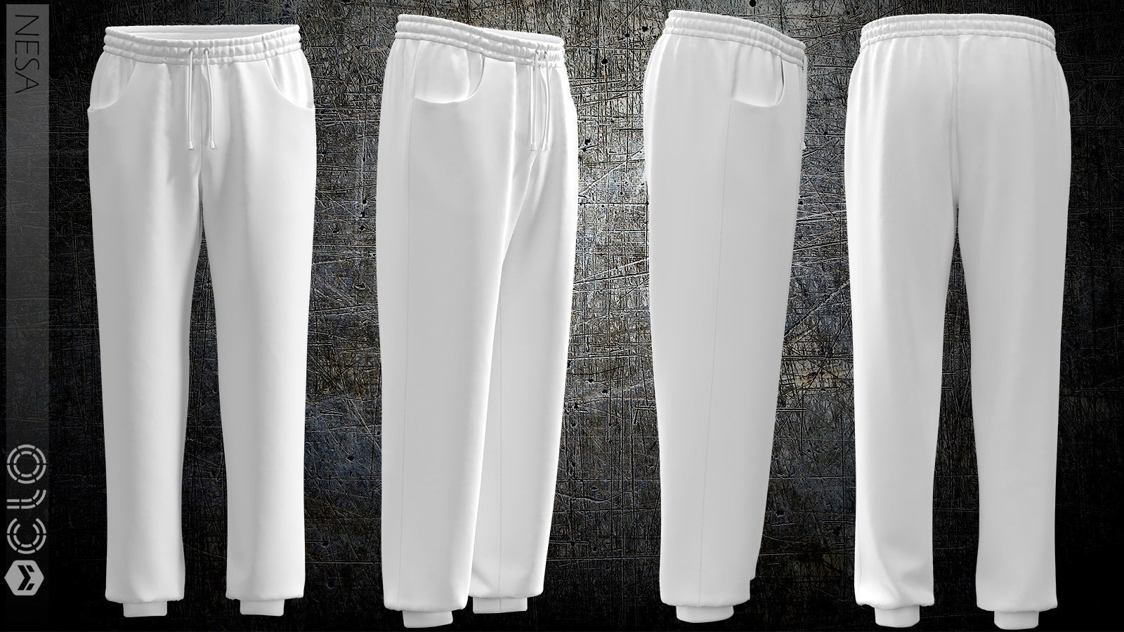 Mens Pants 3D model | CGTrader