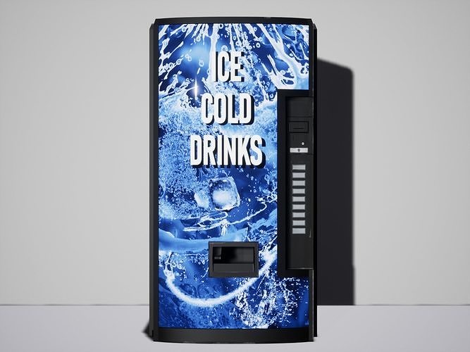 Vending Machine 3D model | CGTrader