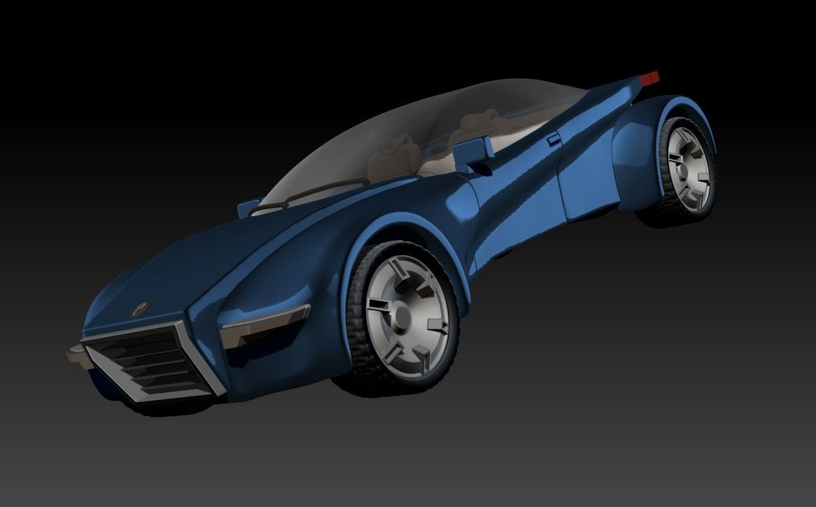 Concept car SUV 3D model | CGTrader