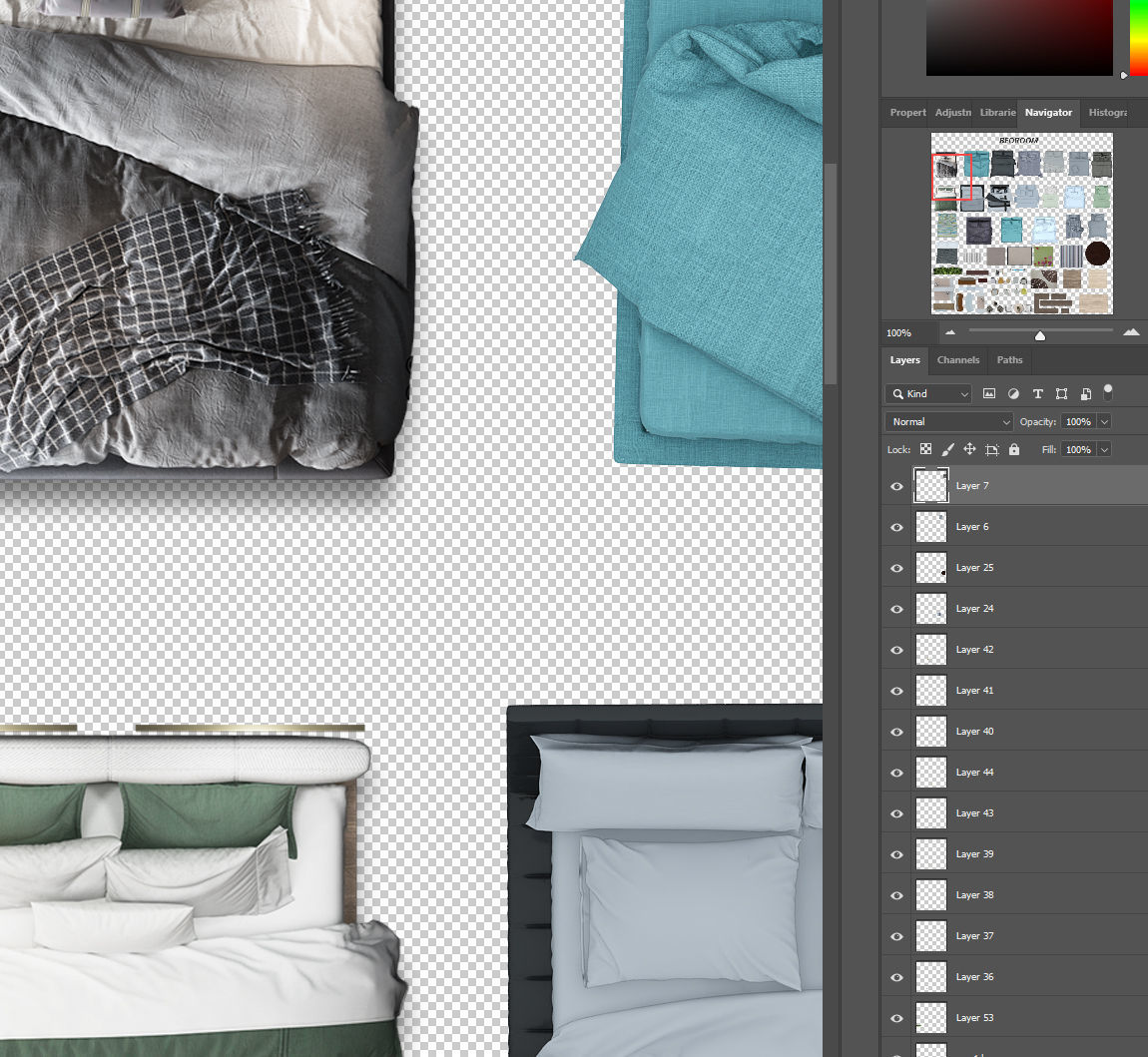 2D FurnitureFloor Plans collection and Bonus Full House PSD PDF Texture ...
