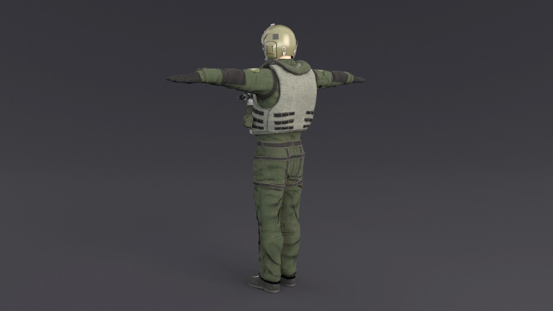 3D model Pilot Rigged VR / AR / low-poly | CGTrader