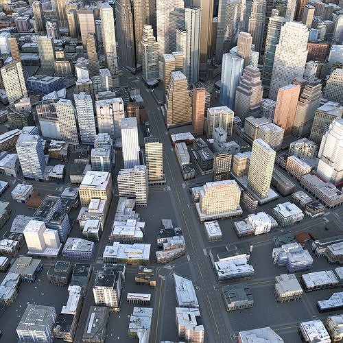 3D model City 76 VR / AR / low-poly | CGTrader