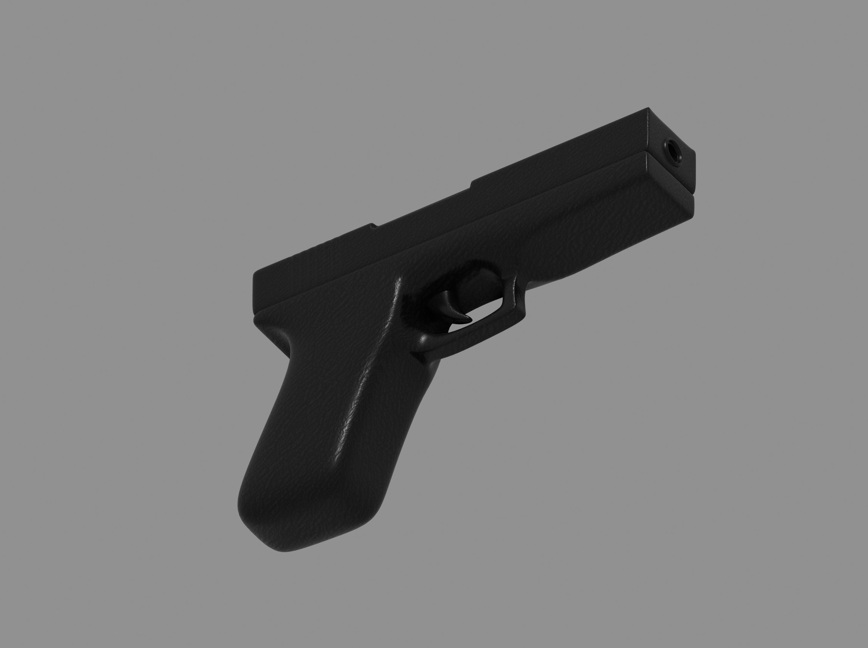 Pistol Gun 3D model rigged | CGTrader