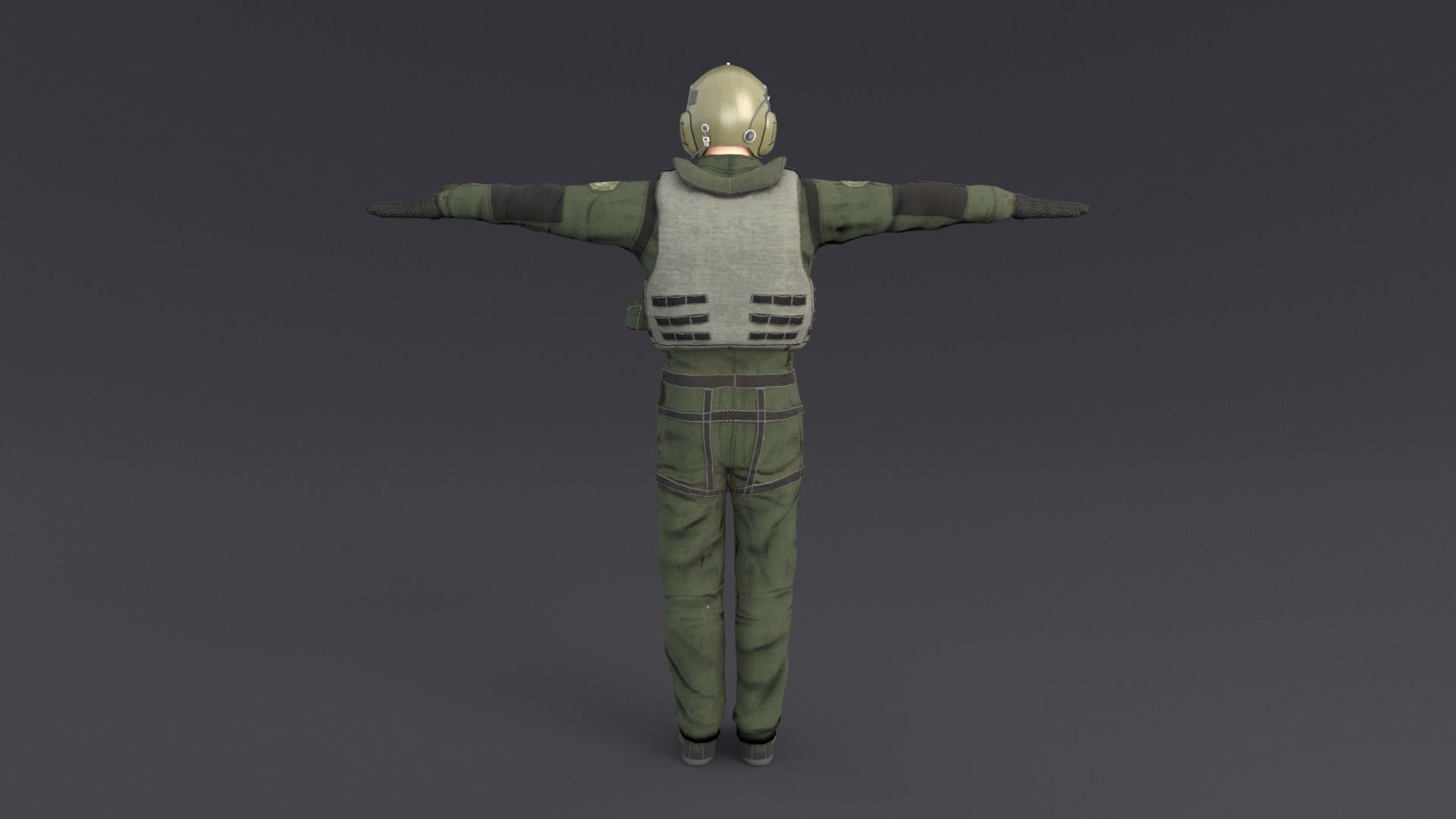 3D model Pilots and helicopters VR / AR / low-poly | CGTrader