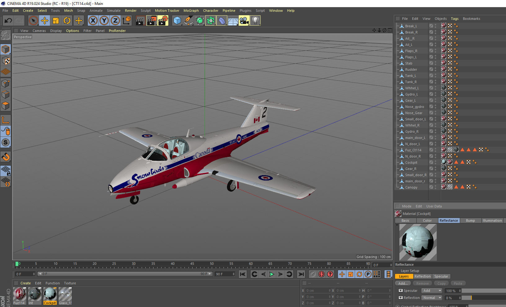 CT-114 Tutor 3D model | CGTrader
