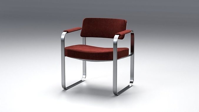 Eero Arnio inspired executive office chair 3D model | CGTrader