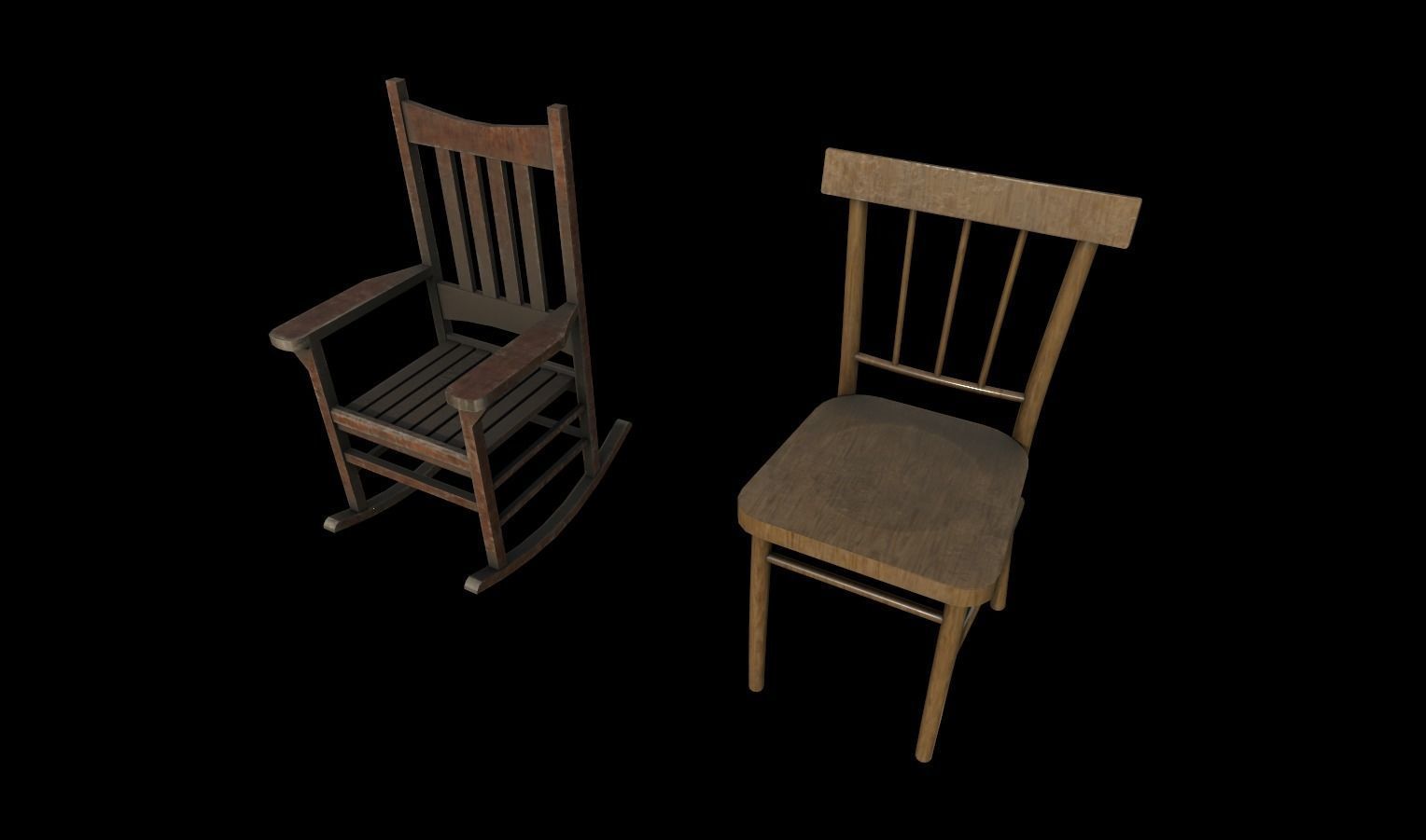 3D model Chairs Prop Pack VR / AR / low-poly | CGTrader