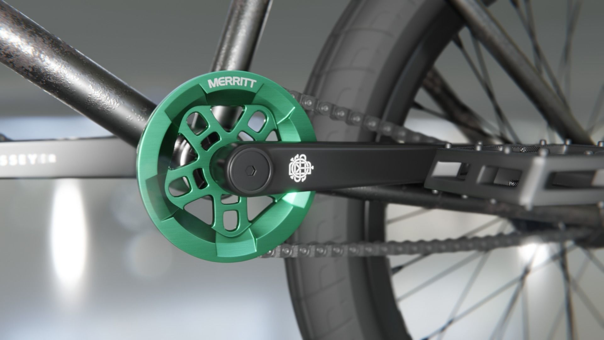 Realistic BMX Bike Bicycle BSD CULT ODYSSEY Street Dirt Skate free 3D ...