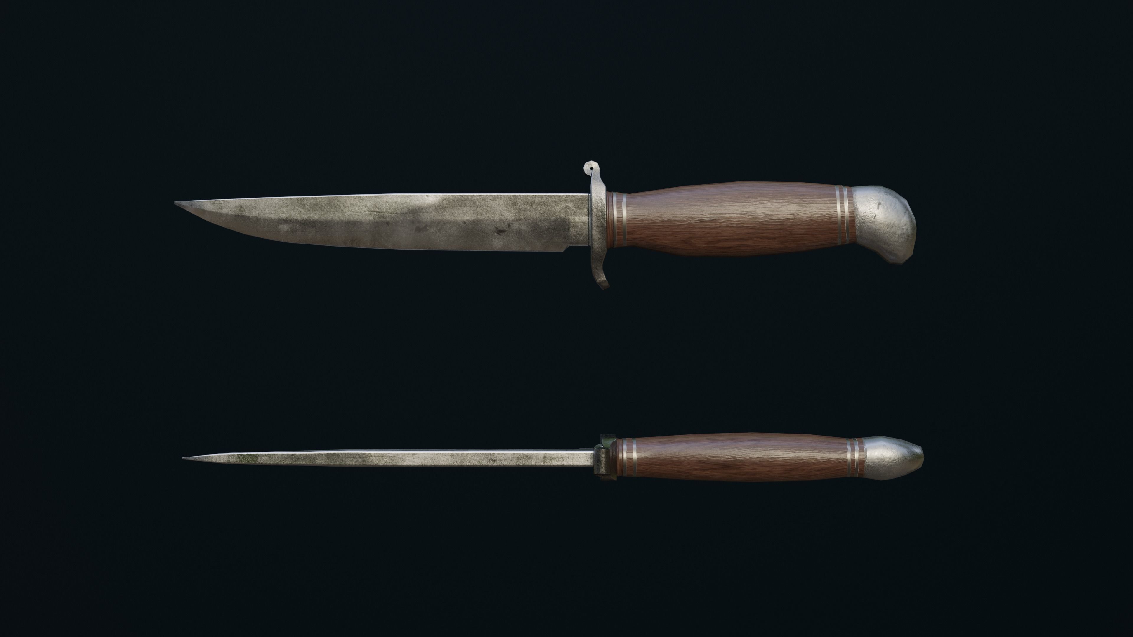 3D model knifes pack VR / AR / low-poly | CGTrader
