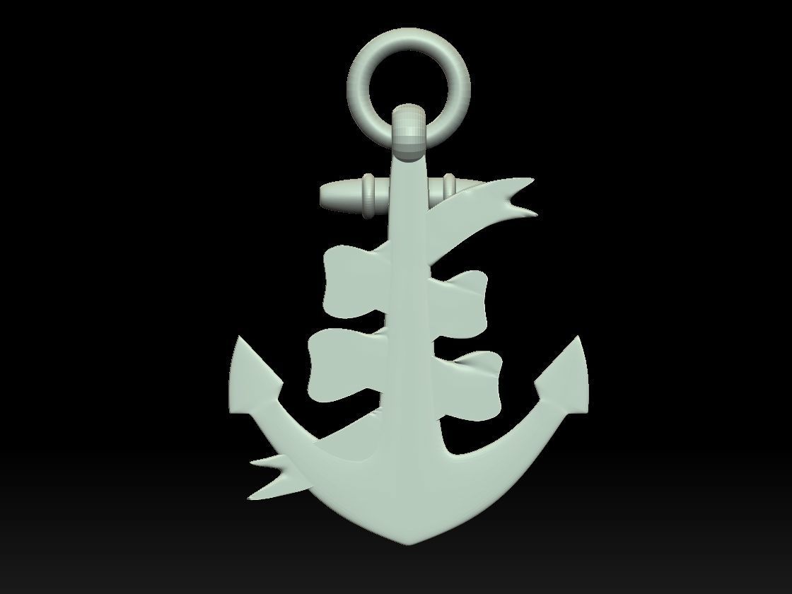 ANCHOR 3D model 3D printable | CGTrader