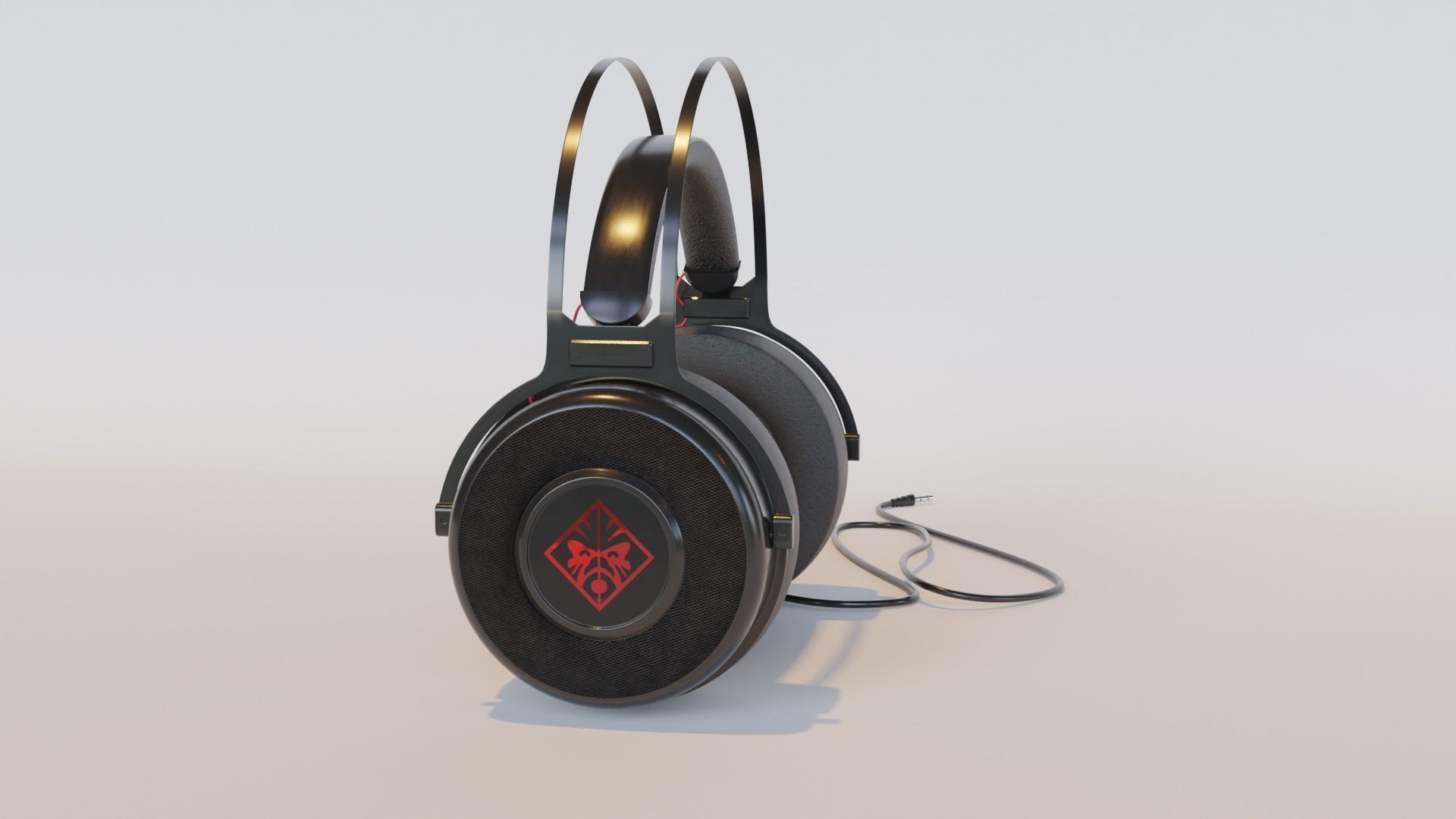 hp omen Headphone 3D model | CGTrader