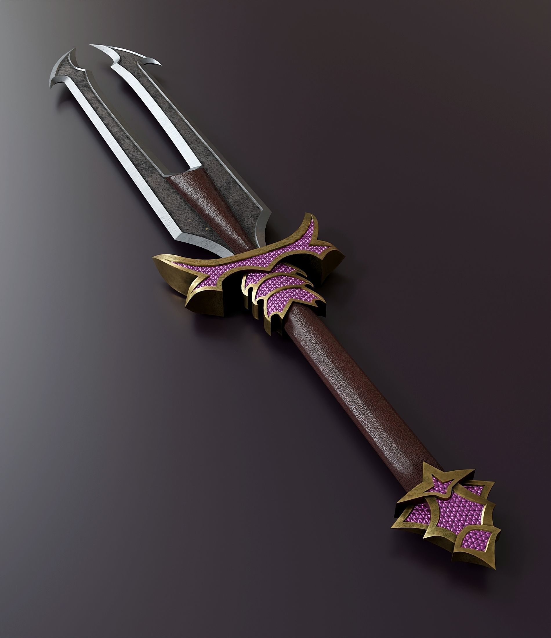 Fantasy knife set 88 3D model | CGTrader