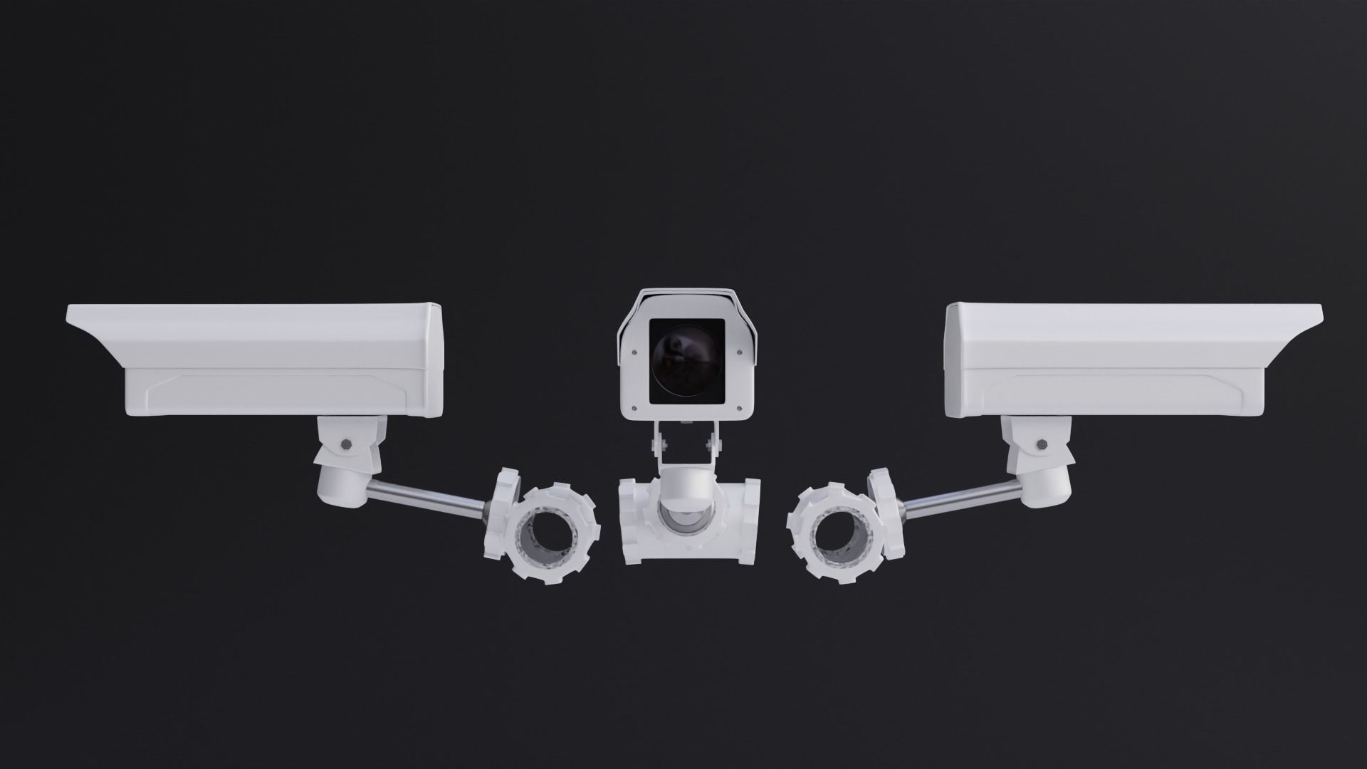 3D model cctv security camera VR / AR / low-poly | CGTrader