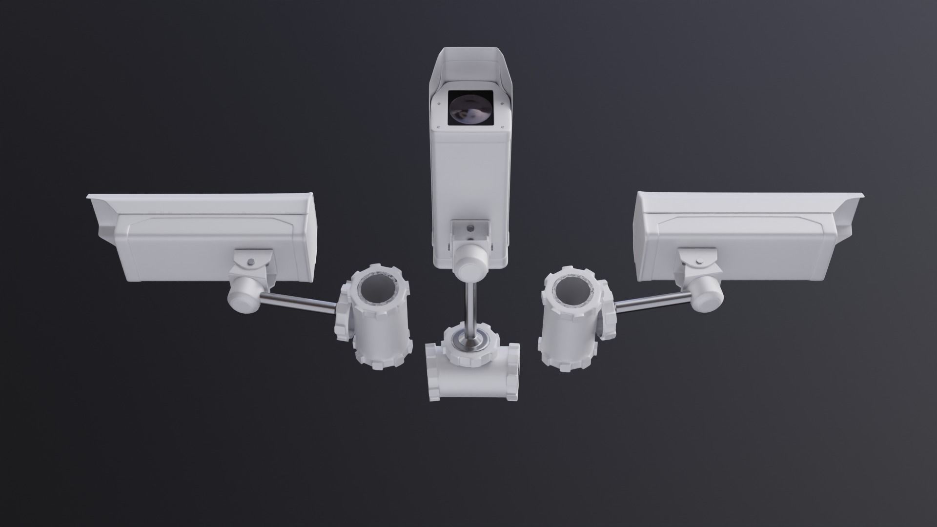 3D model cctv security camera VR / AR / low-poly | CGTrader