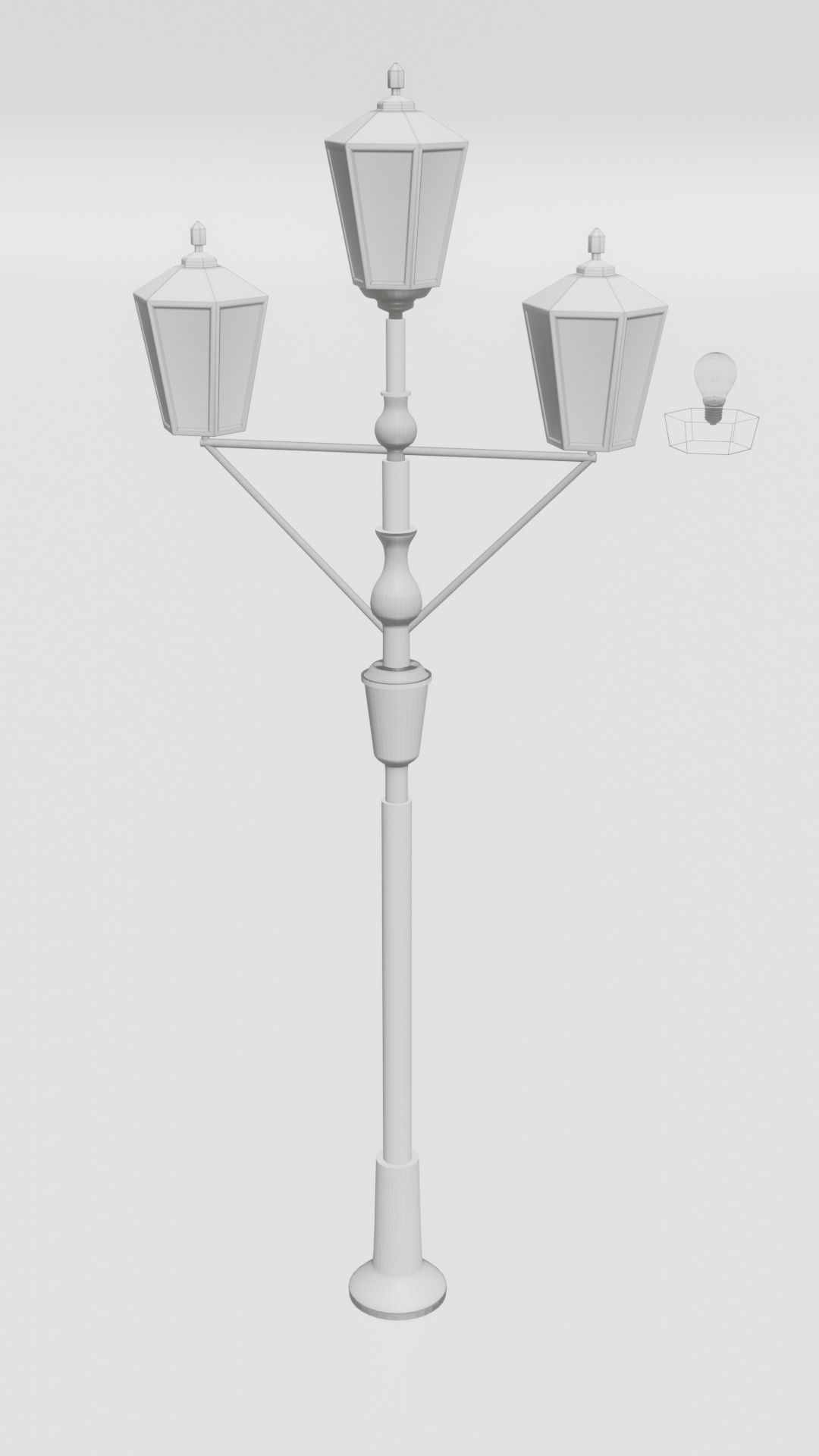 Street Lamp free 3D model | CGTrader