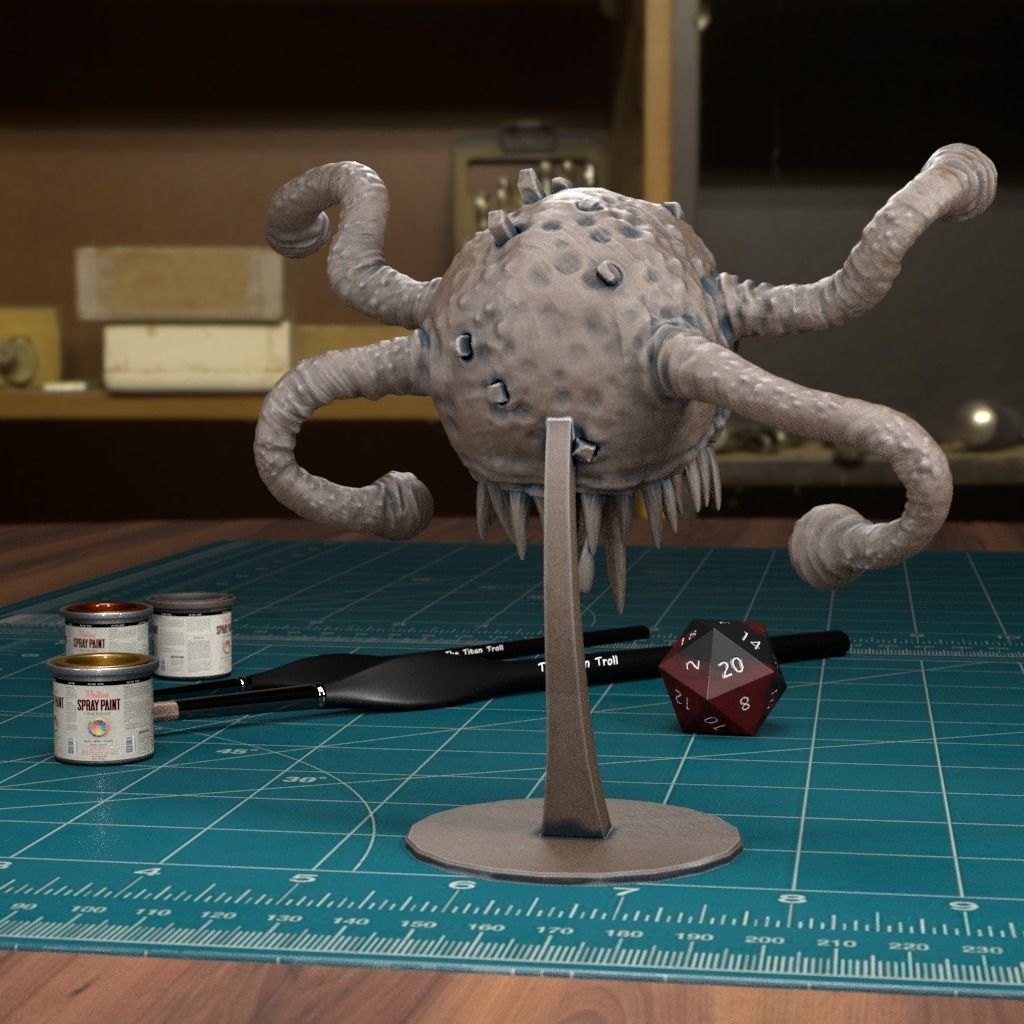 Beholder 01 - Pre-Supported 3D model 3D printable | CGTrader