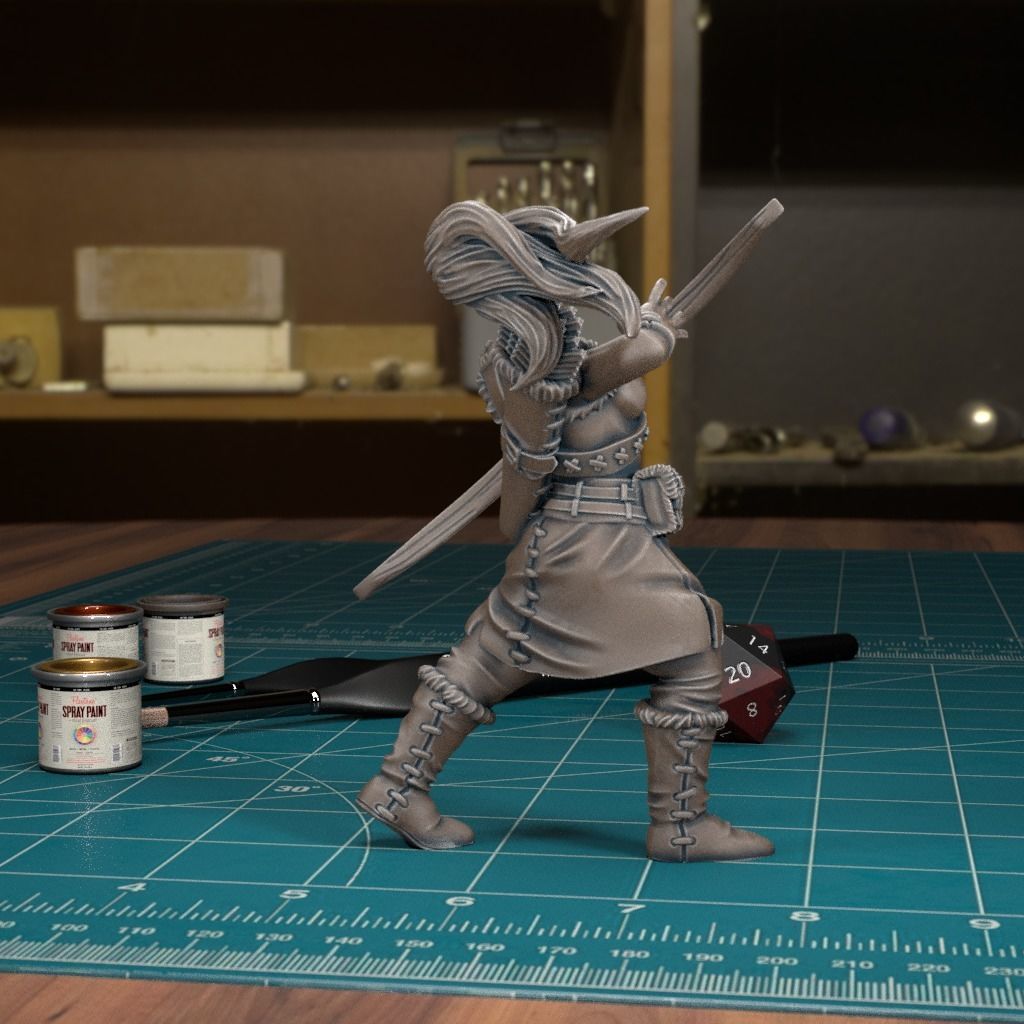 Bandit Archer 01 - Pre-Supported 3D model 3D printable | CGTrader