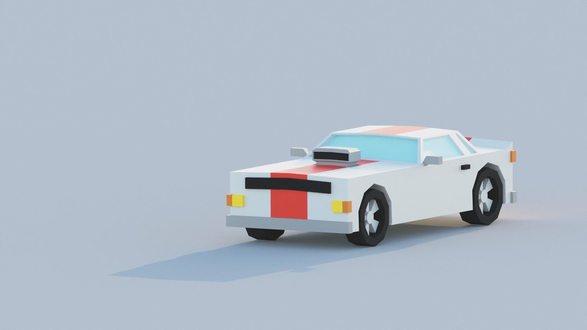 3D model Cartoon Low Poly Cars Kit - 17 Vehicles VR / AR / low-poly ...