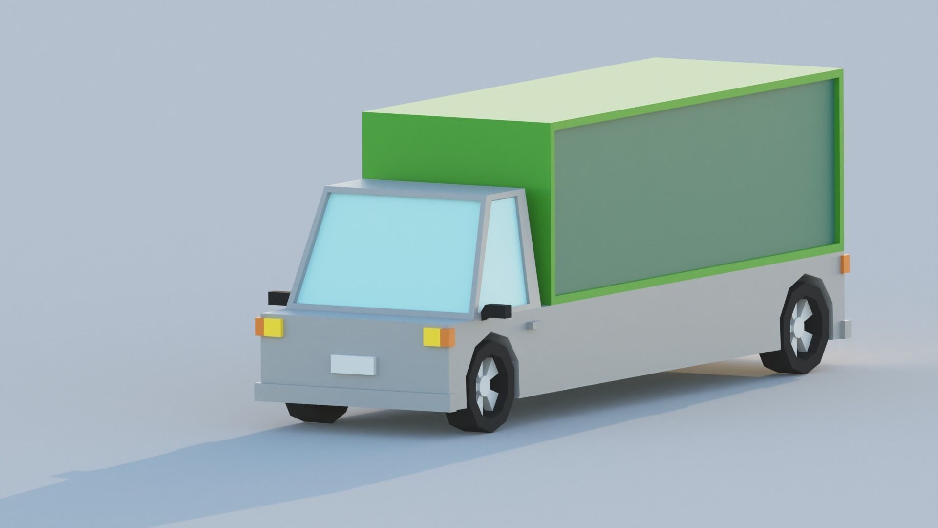 3D model Cartoon Low Poly Cars Kit - 17 Vehicles VR / AR / low-poly ...