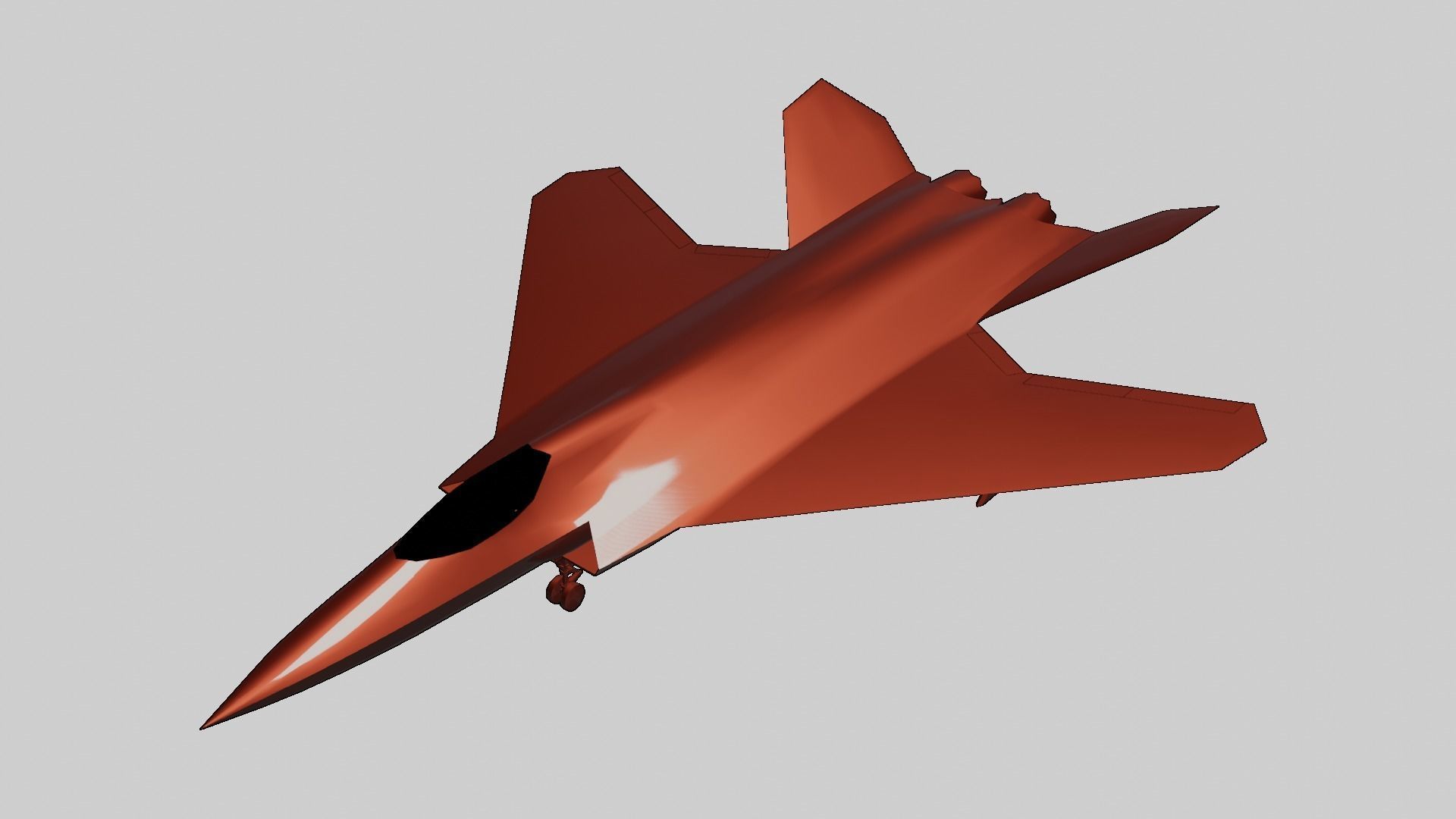 3D model FCAS -French Concept fighter jet VR / AR / low-poly | CGTrader