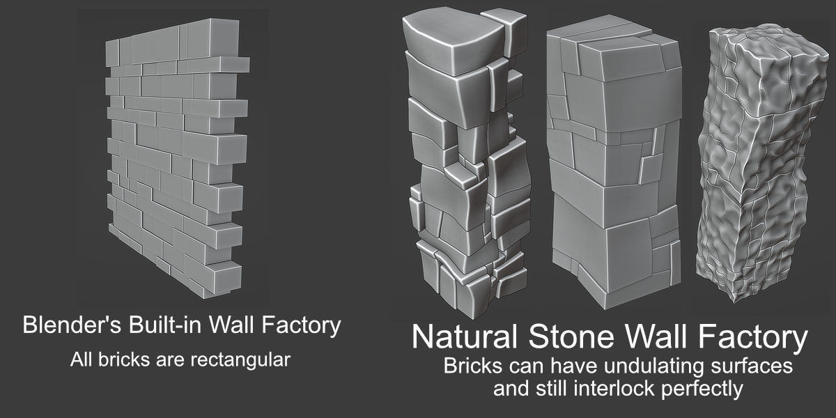 Natural Stone Wall Factory 3D model | CGTrader
