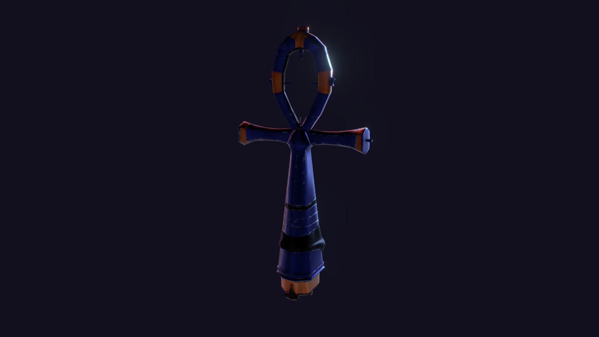 3D model Ankh Futuristic Weapon HQ VR / AR / low-poly | CGTrader