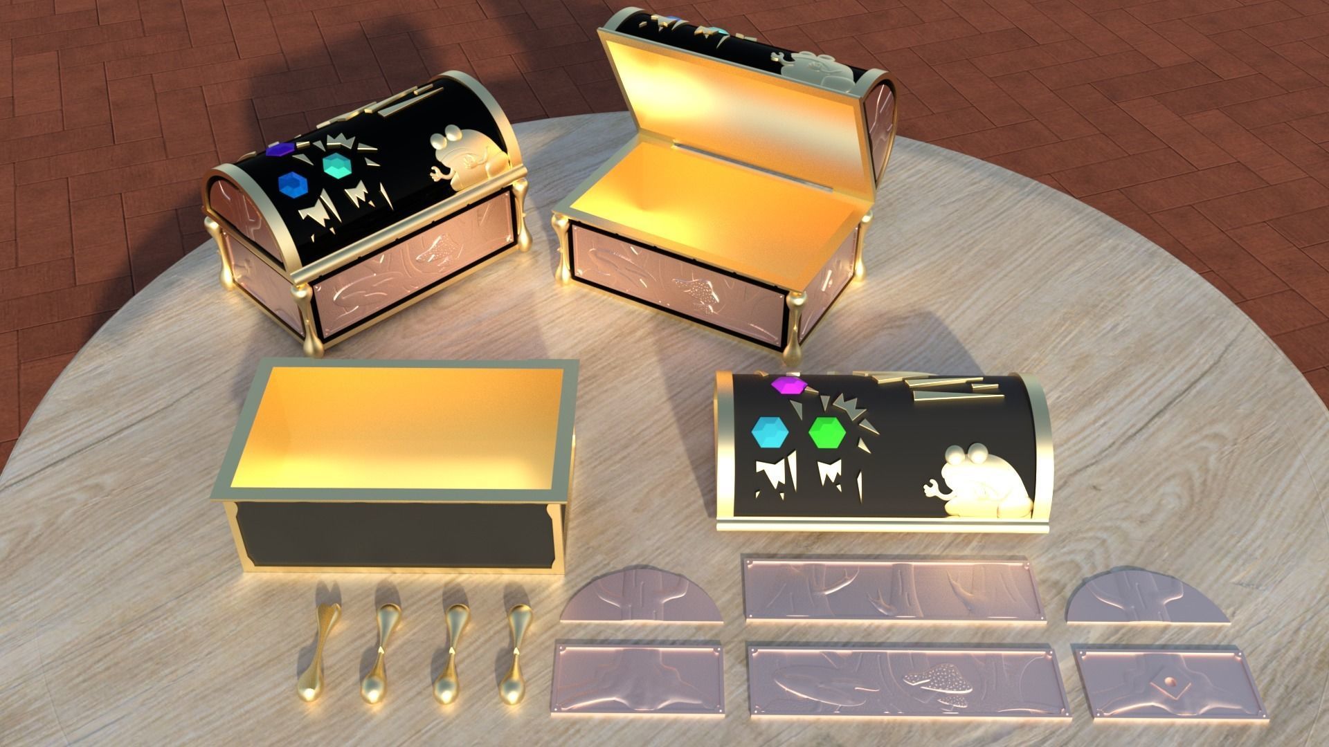 Calamity Box 3D model 3D printable | CGTrader