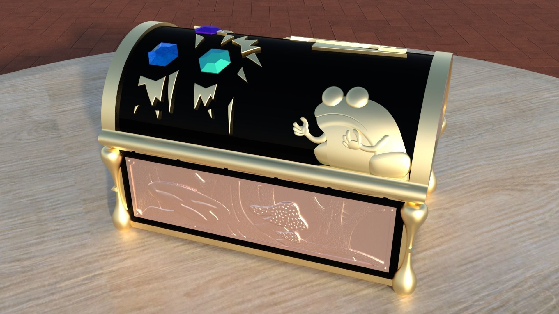 Calamity Box 3D model 3D printable | CGTrader