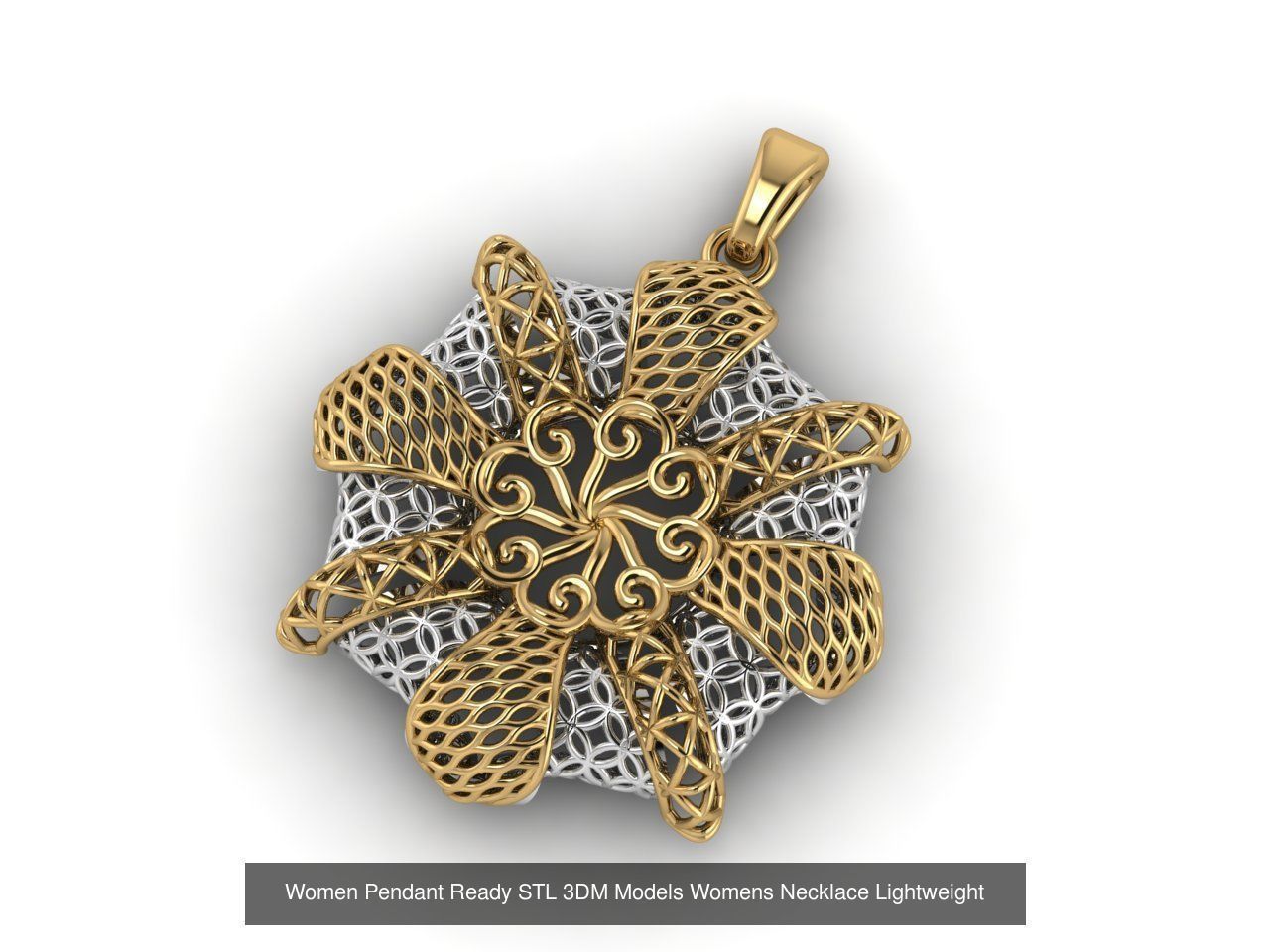 53 Files - Women Pendant Ready STL 3DM Models Womens Necklace 3D 3D ...