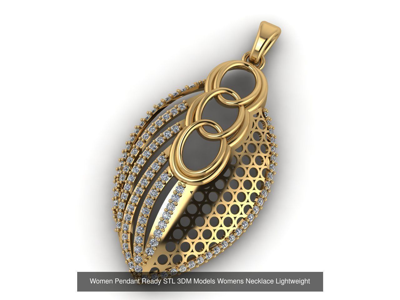 53 Files - Women Pendant Ready STL 3DM Models Womens Necklace 3D 3D ...