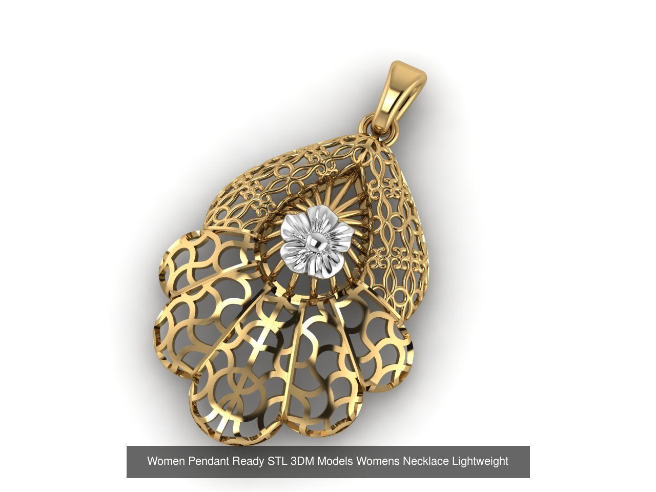 53 Files - Women Pendant Ready STL 3DM Models Womens Necklace 3D 3D ...