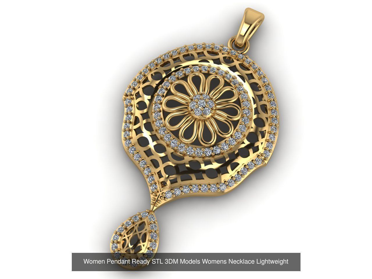 53 Files - Women Pendant Ready STL 3DM Models Womens Necklace 3D 3D ...