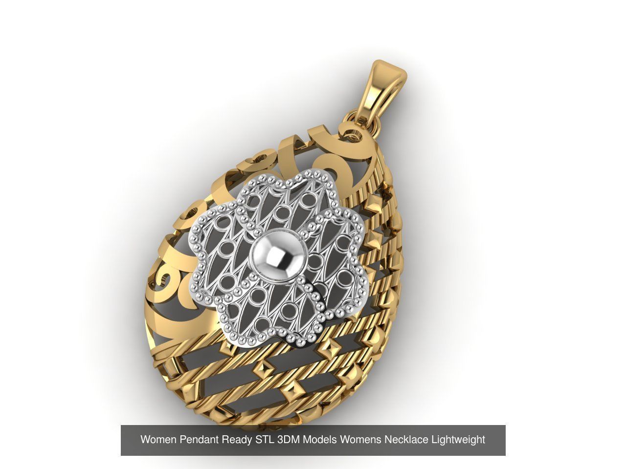 53 Files - Women Pendant Ready STL 3DM Models Womens Necklace 3D 3D ...