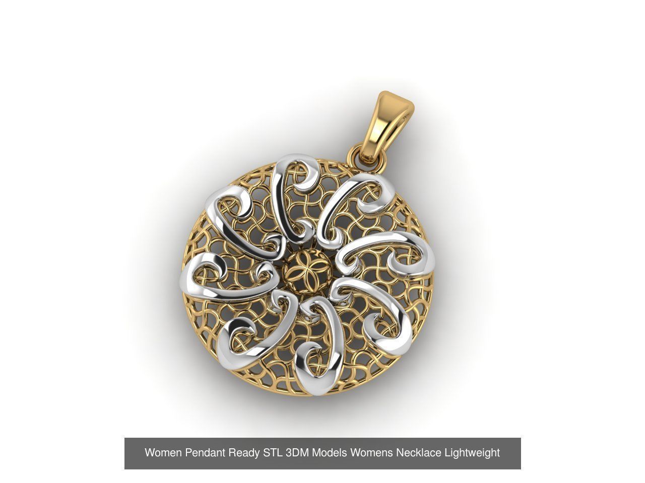 53 Files - Women Pendant Ready STL 3DM Models Womens Necklace 3D 3D ...