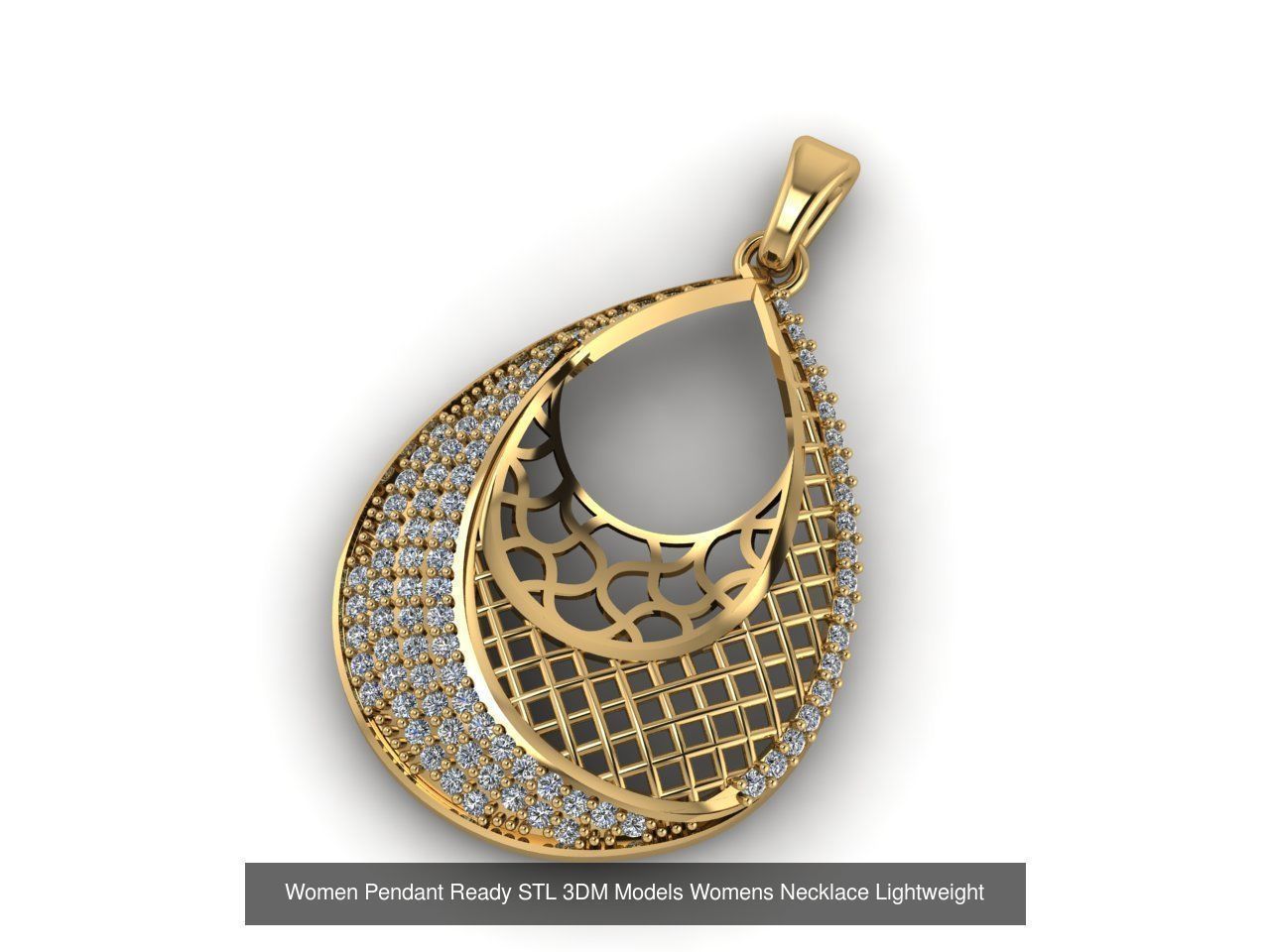 53 Files - Women Pendant Ready STL 3DM Models Womens Necklace 3D 3D ...