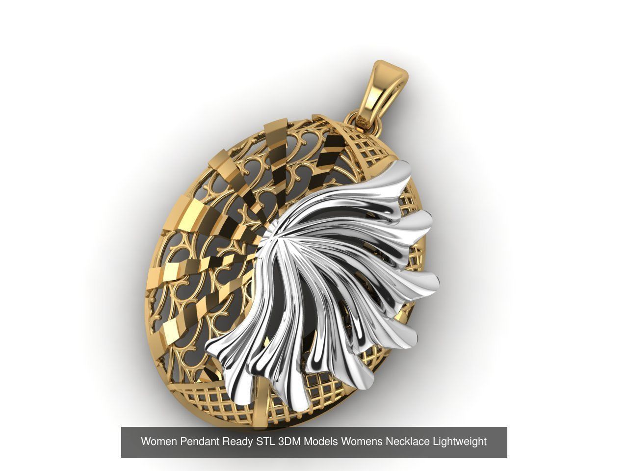 53 Files - Women Pendant Ready STL 3DM Models Womens Necklace 3D 3D ...